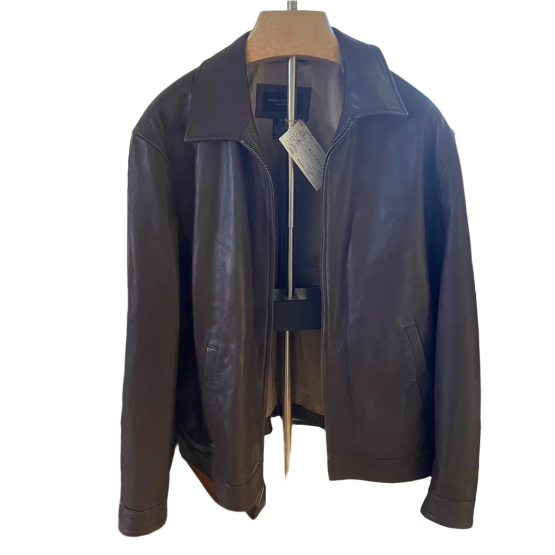 Daniel Cremieux Collection Lamb Skin Jacket, Brown – Out Of The Box